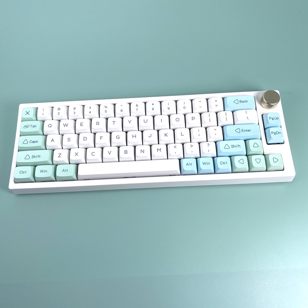 Ice mint Keycap XDA Profile 132keys PBT Sublimation Support ...