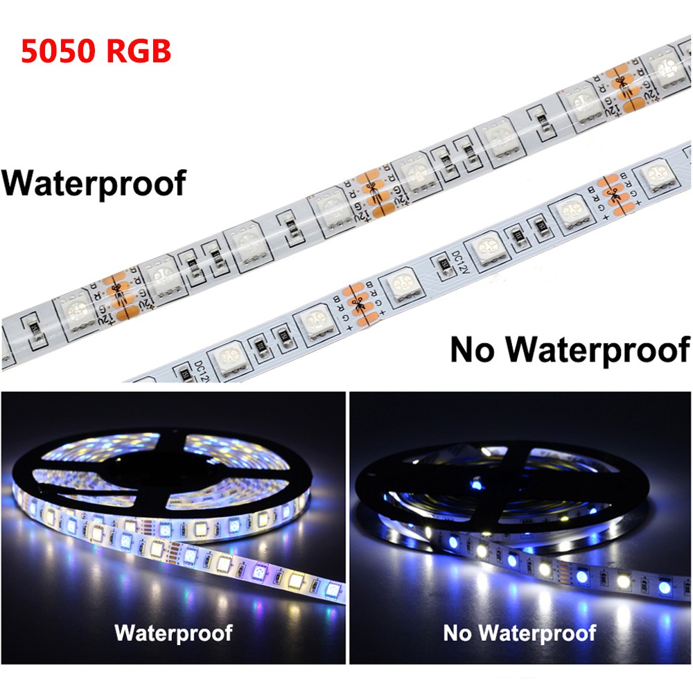 รางปลั๊กไฟ:5m 10m WIFI RGB RGBW RGBWW Led Stri SMD5050 Dimmable Light ...