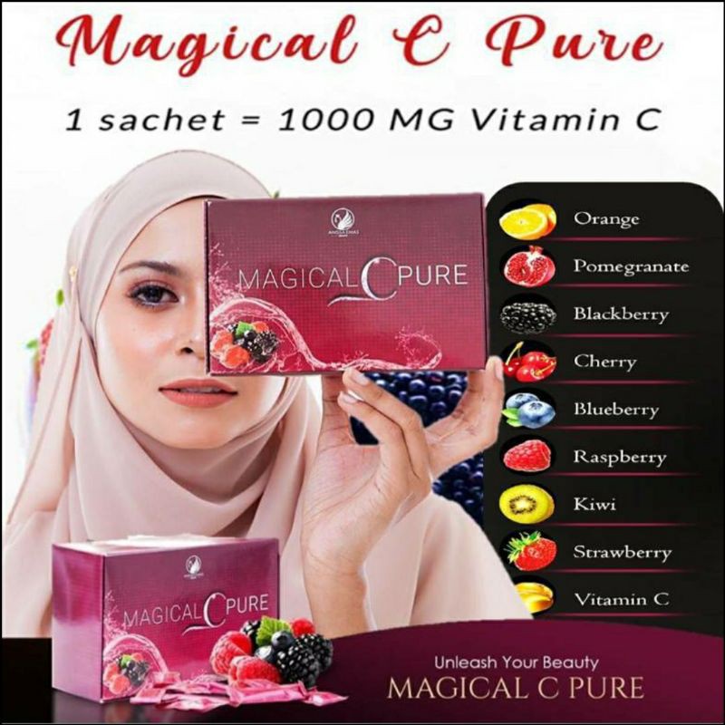 Magical C Pure 100% vitaminC 1000mg | Shopee Thailand