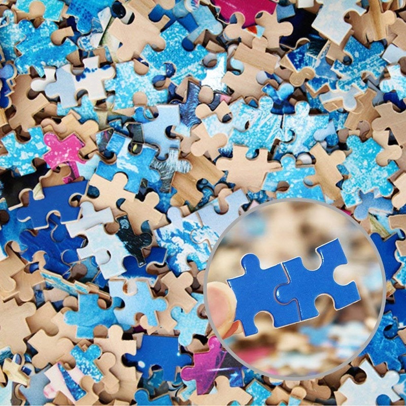 1000 Pieces Jigsaw Puzzel for Children Adults Wooden Puzzle Toys ...