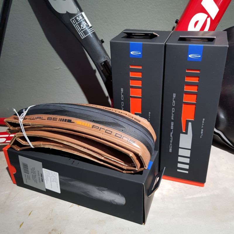 SCHWALBE PRO ONE ยางนอกเสือหมอบล็อตใหม่ ขอบพับธรรมดา (ไม่ใช่ Tubeless ...