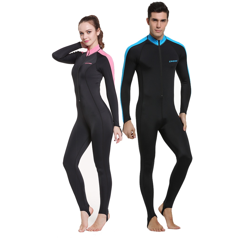 Cressi Lycra All-In-One Rash Skin Suit Rash Guard Suit Wetsuits ...