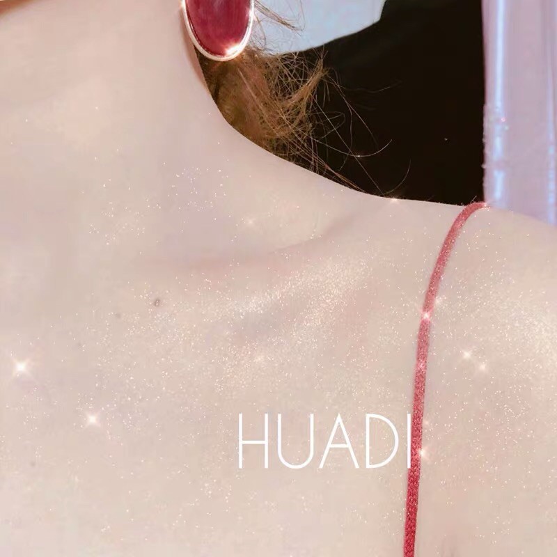 ของแท้ พัฟ ตบแล้ววิ้ง HUADi Fairy Glittering glitter Powder puff ...