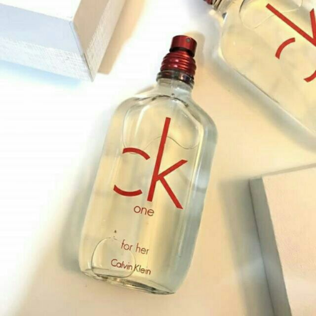 Ck red edition for her edt 100ml แท้ | Shopee Thailand