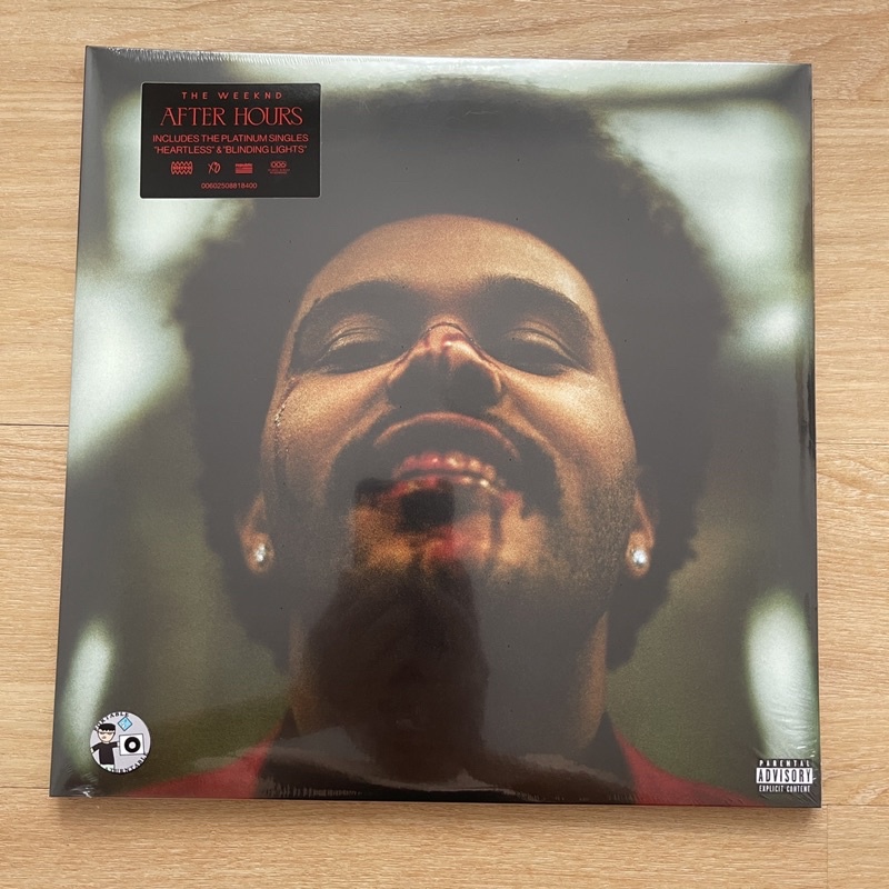 แผ่นเสียง the Weeknd After Hours black vinyl 2 Vinyl LP Album แผ่นเสียง ...