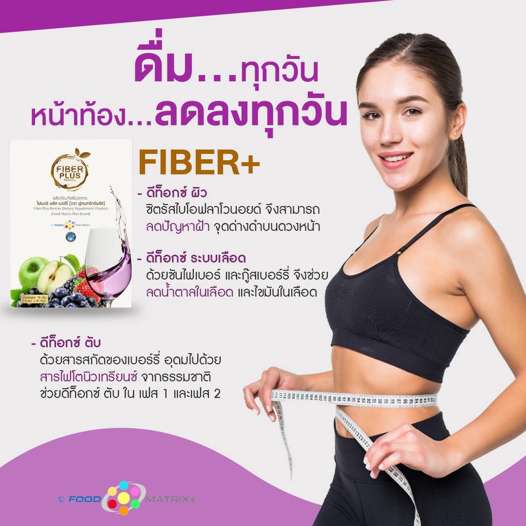 โฉมใหม่ 3 กล่อง ดีท๊อกซ์ 4 ระบบ ไฟเบอร์พลัส FiberPlus ซันไฟเบอร์Sunfiber - rich.time - ThaiPick
