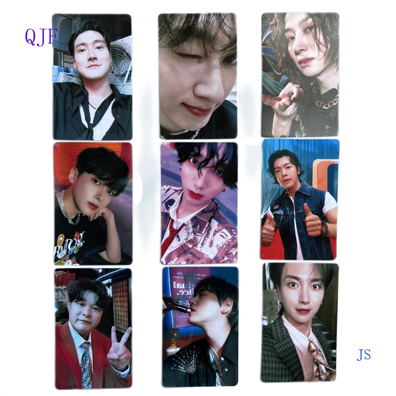 Qjf โปสการ์ด รูปภาพศิลปินเกาหลี Super Junior The Road Keep on Going ...