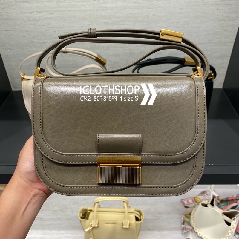 CHARLES KEITH CK2-80781599-1 size.Sกระเป๋าสะพายข้าง - iclothshop - ThaiPick