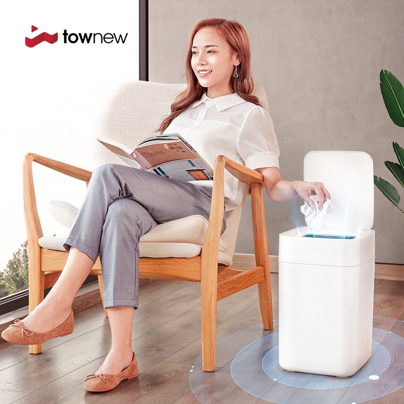 Townew T1 Smart Trash Can M052 ถังขยะอัจฉริยะ ถังขยะอัตโนมัติ ถังขยะ ถังขยะไฮเทค ถังใส่ขยะ ...