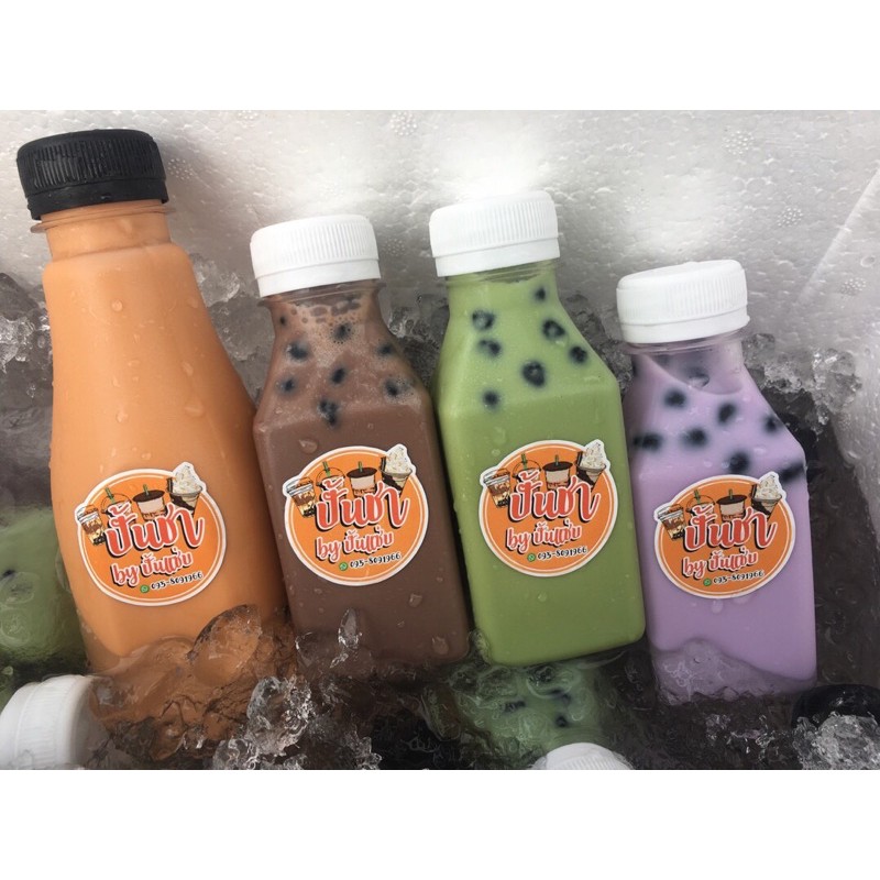 ขวดพลาสติก ขวด pet 150 cc เหลี่ยมเรียบ 150 ใบพร้อมฝา | Shopee Thailand