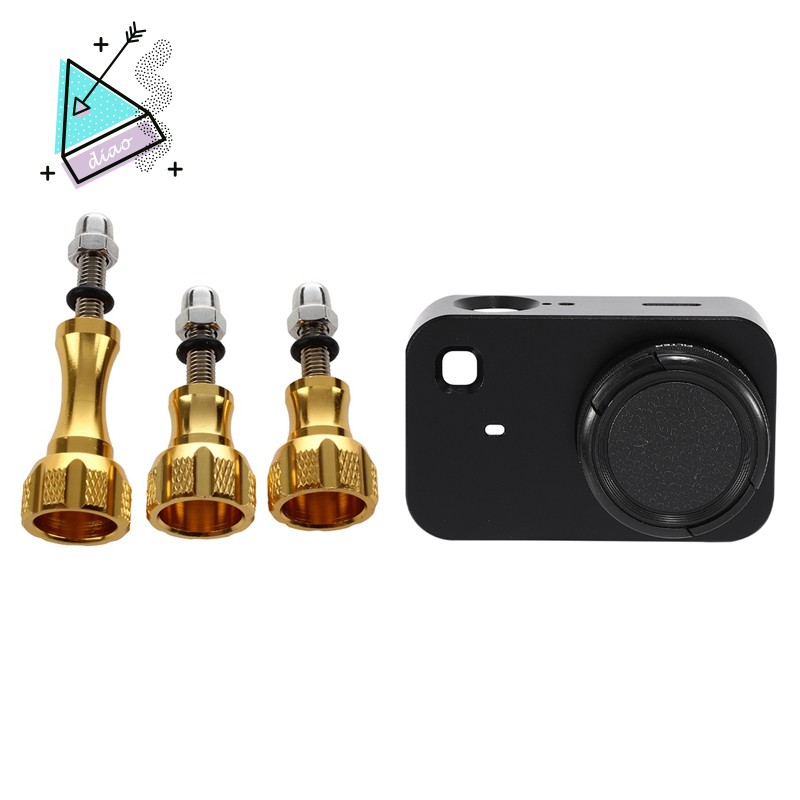3X Aluminium Alloy Knob Thumb Screw Mount Accessories, for Gopro Hero 5 ...