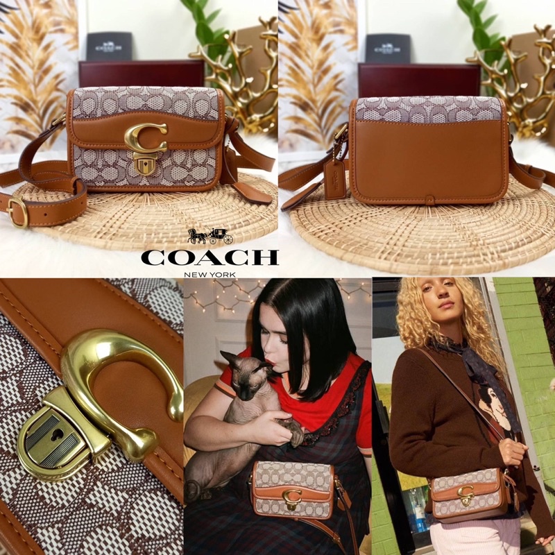 COACH STUDIO SHOULDER BAG 19 IN SIGNATURE JACQUARD (C7937) small ...
