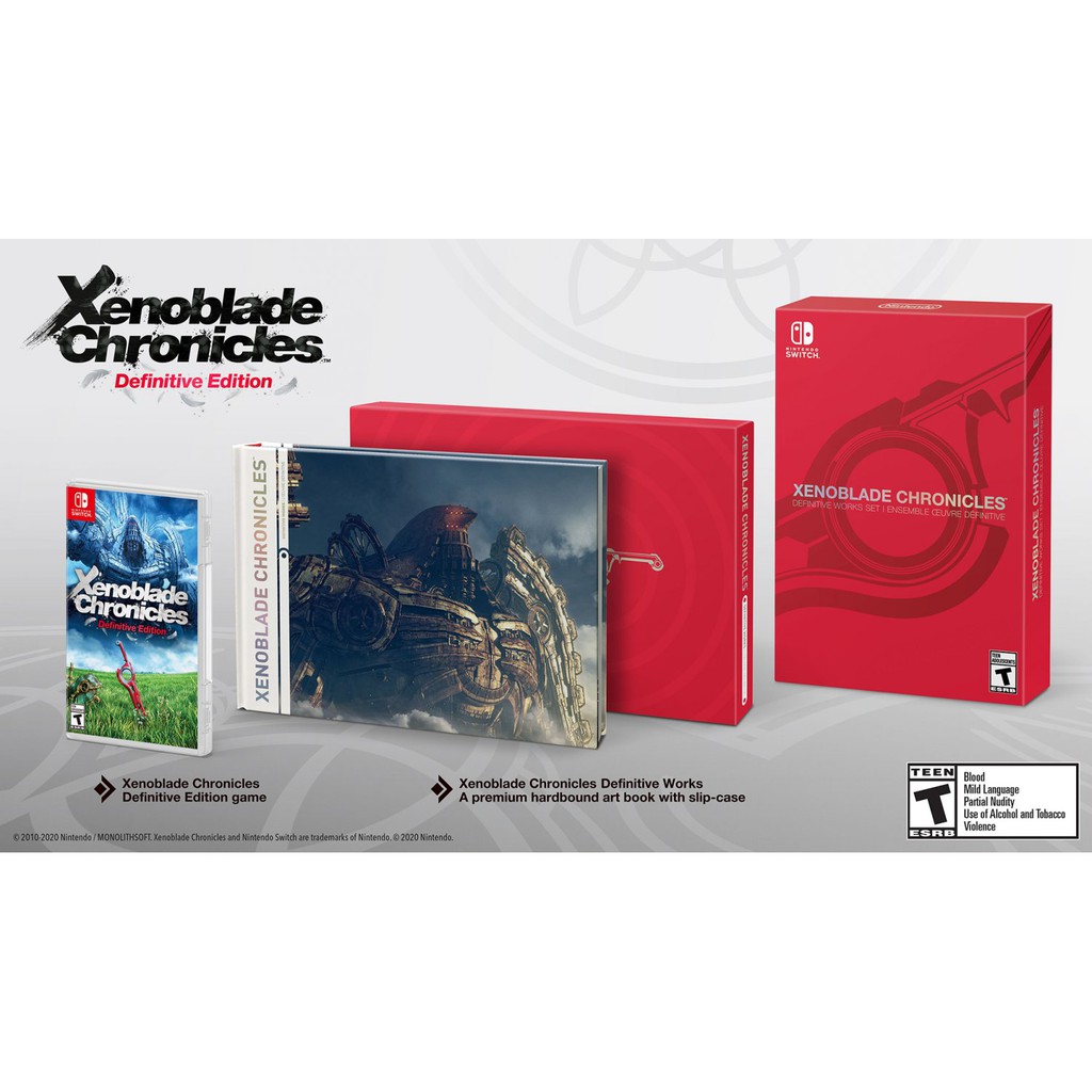 Nintendo Switch เกม NSW Xenoblade Chronicles Definitive Edition ...