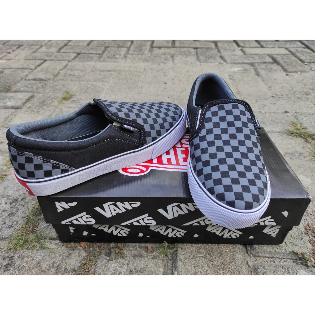 Vans Slip On Chess Agency ป้ายแท็กสีดําสีขาวสําหรับติดตกแต่งรถยนต์ Dt ...