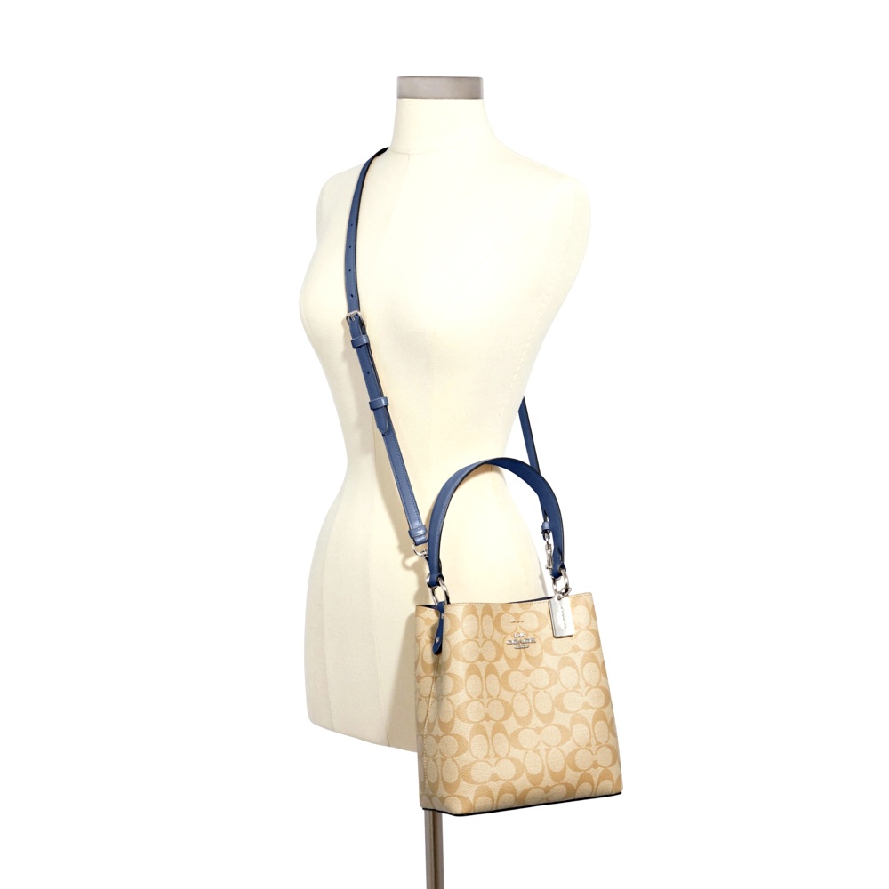 COACH 2312 SMALL TOWN BUCKET BAG IN SIGNATURE CANVAS (SIGPW) 2312SIGPW ...