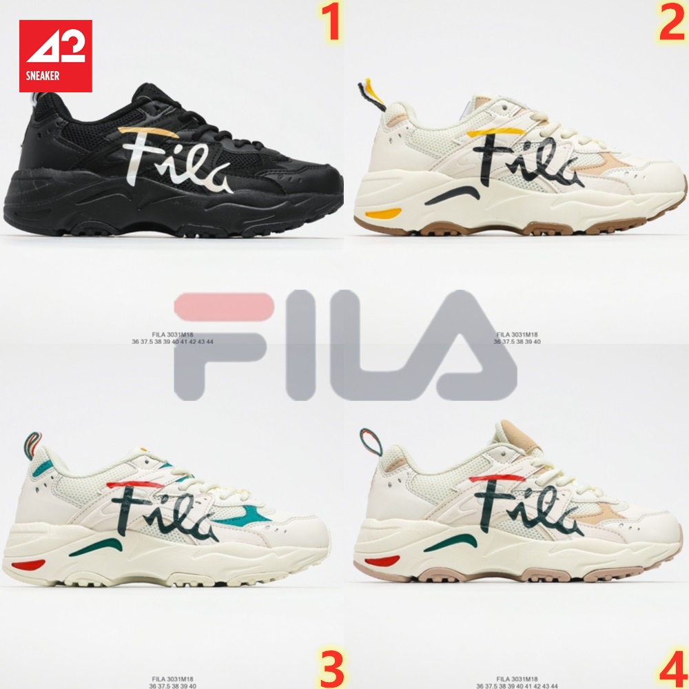 พร้อมส่ง FILA Summer รองเท้ากีฬาลำลองสำหรับบุรุษและสตรีรองเท้าวิ่ง 2 ...