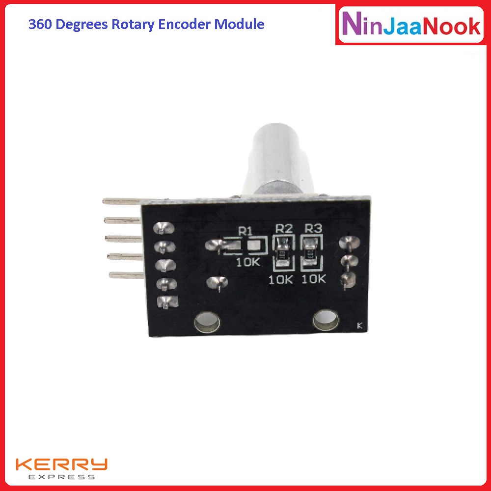 โมดูล 360 Degrees Rotary Encoder Module แบบหมุน For Arduino Diy Brick Sensor Switch Development