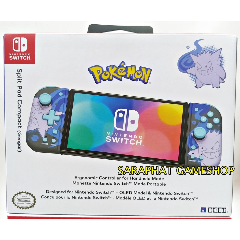 HORI Split Pad Compact (Gengar) (Pikachu Mimikyu) - saraphatshop - ThaiPick