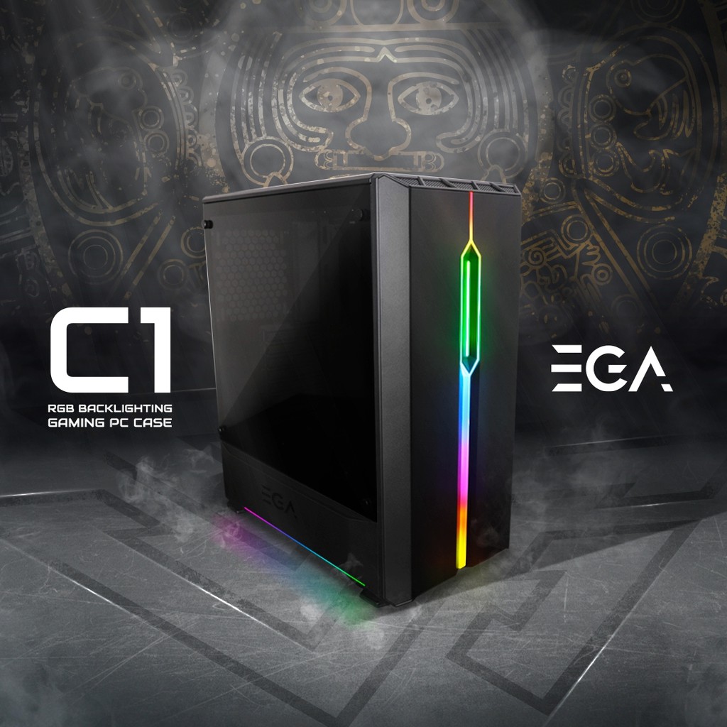 TYPE C1 EGA GAMING PC CASE | Shopee Thailand