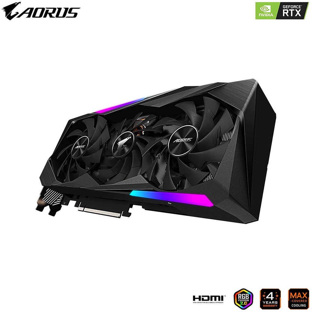 GIGABYTE AORUS MASTER GeForce RTX 3060 Ti 8 GB Graphics Card #RTX ...