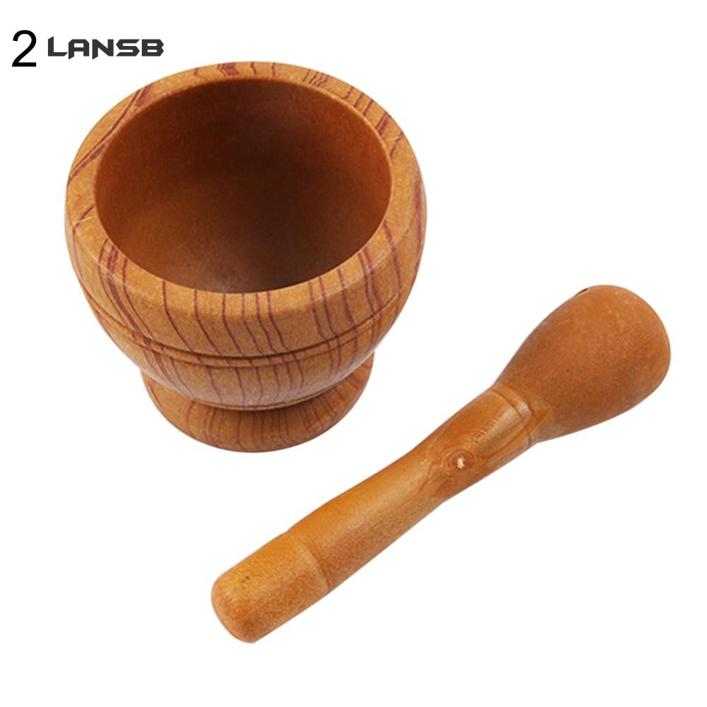 â˜…SS Garlic Masher Bowl Mashing Household Crushing Jar Mortar Pestle ...