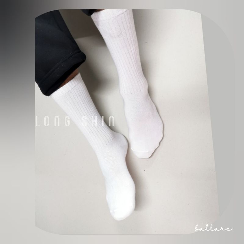 ถุงเท้าใยฝ้าย ทรงแข้งยาว ทอร่องหริบ รุ่น Long Shin - ballarefactory ...