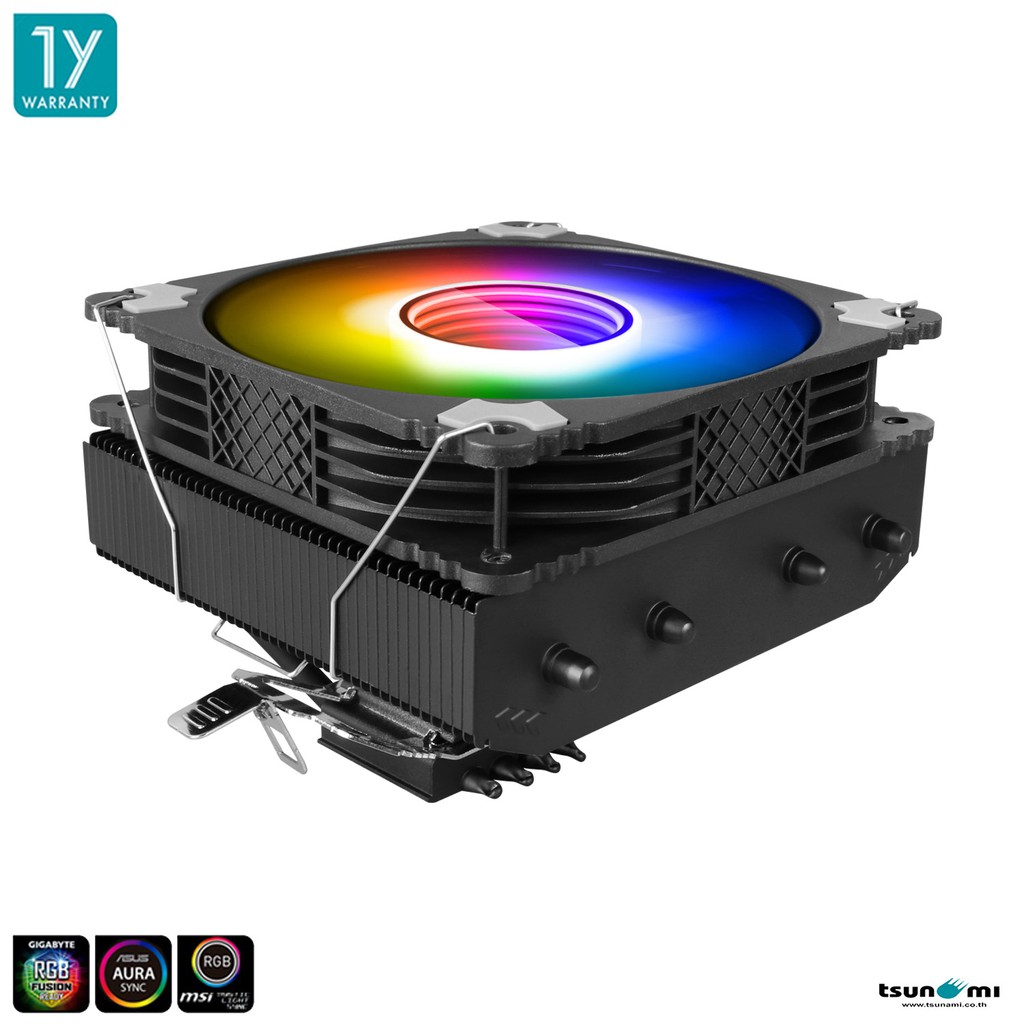 Tsunami Protector THQ-2000 1264K P.W.M. (130W) Downblow design ARGB CPU ...