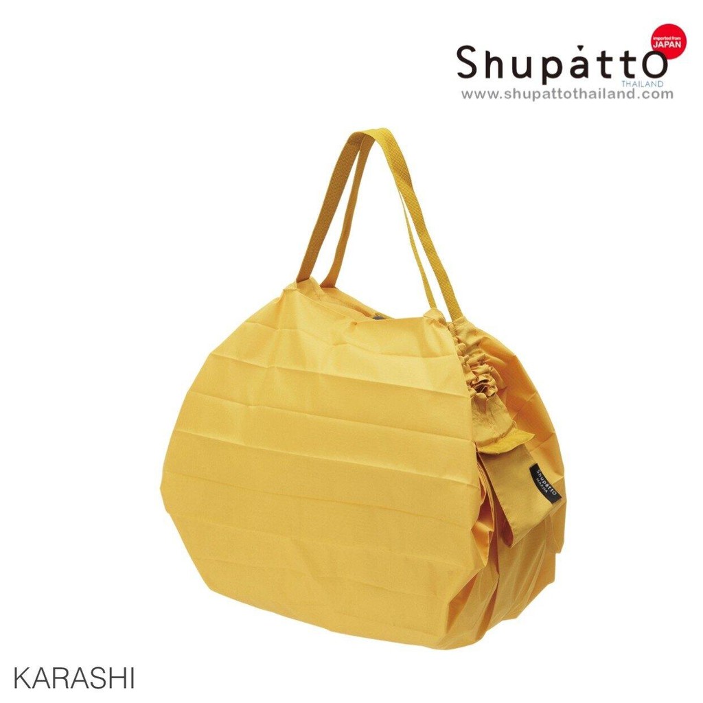 Shupatto Compact Bag รุ่น Tote ขนาด L สีแดง (Red) นำเข้าจากญี่ปุ่น คลุม ...