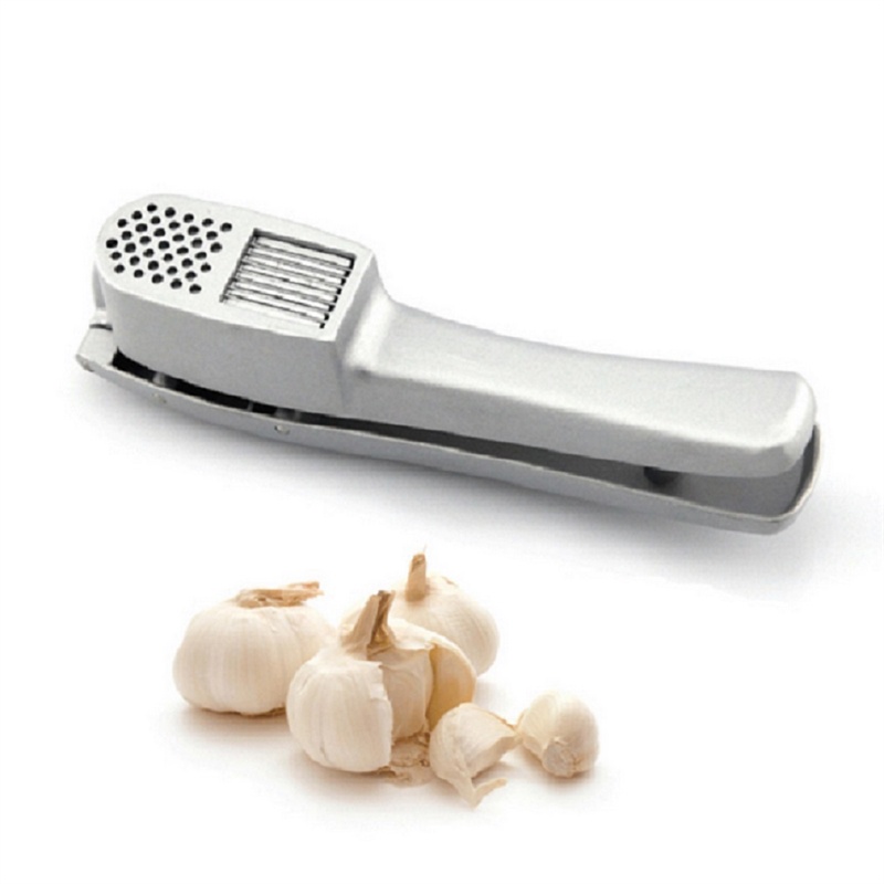 กระเทียมSilver Garlic ress Slicer 2 In 1 Multifunctional Garlic Ginger ...