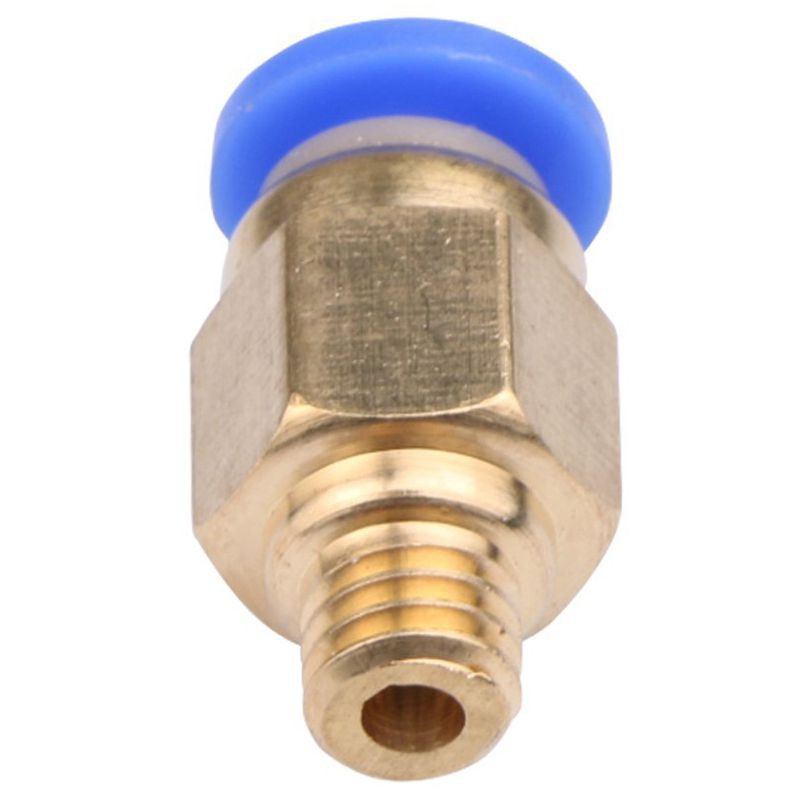 Pc4-M10 Straight Pneumatic Fitting Push To Connect + Pc4-M6 Quick In ...