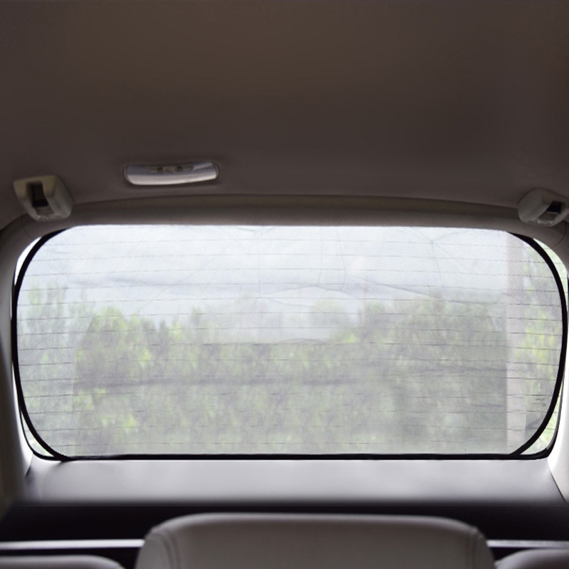 PECHAM ม่านบังแดดรถยนต์ ม่านบังแดด ตาข่าย หน้าต่าง กระจกรถยนต์ 3D Mesh โปร่งแสง 1 ชุด (5 ชิ้น ...
