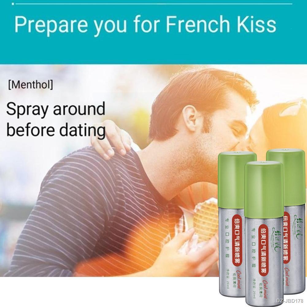 ลมหายใจสดชื่น 20ml Breath Freshener Spray Mint Bad Odor Halitosis ...