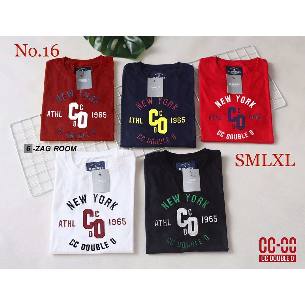 เสือยืด CC.OO งานปัก ️ งานป้าย???? cotton ???? cotton100% (SMLXLชายหญิง) NO.1ุ6 - my_success ...