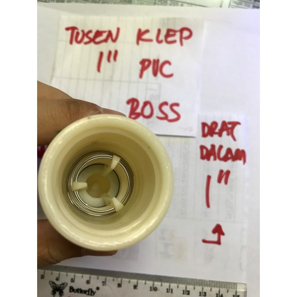 Tusen วาล์วเชื่อมต่อท่อพีวีซี 1 Dim Inch Boss - yuwonoongkowijaya.th ...