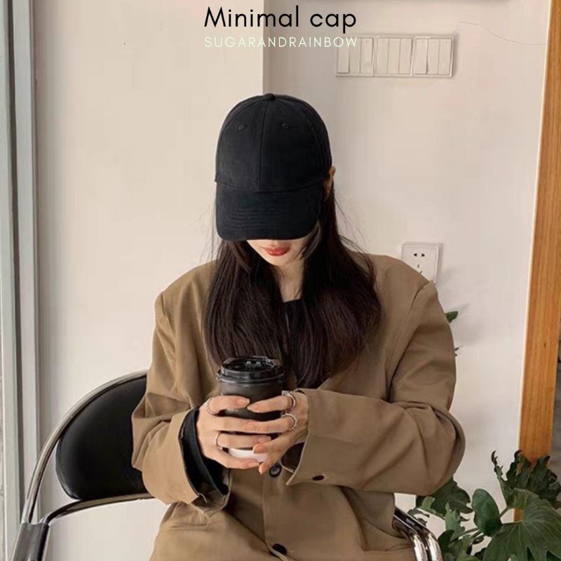 มาใหม่9สีจุกๆค่าminimal cap หมวกแก๊ปสุดคลาสสิก - sugarandrainbow - ThaiPick