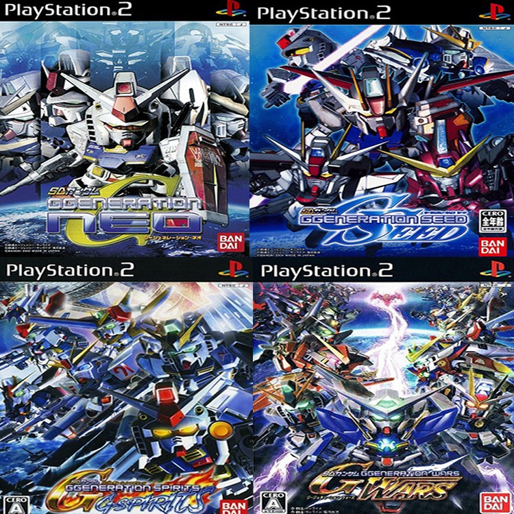 แผ่นเกมส์ PS2 (ส่งไว) SD Gundam G Generation ALL | Shopee Thailand