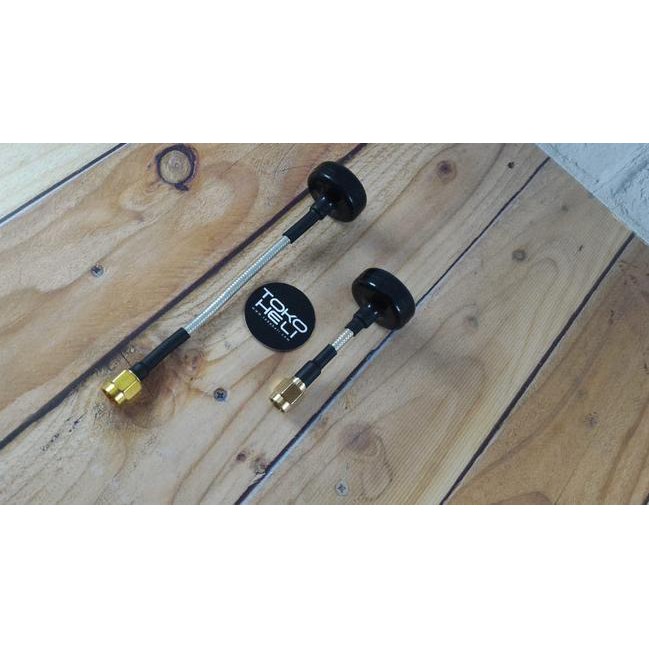 Frsky Rondo เสาอากาศสั้น 5.8 กรัม Tx Rx 5.2 ซม. Vtx Sma 88a ...