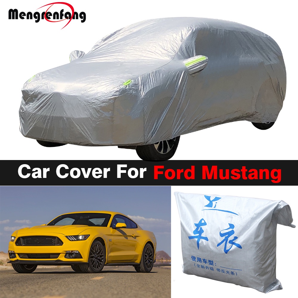 Outdoor Car Cover For Ford Mustang Coupe Convertible 1994-2021 Sun Anti ...
