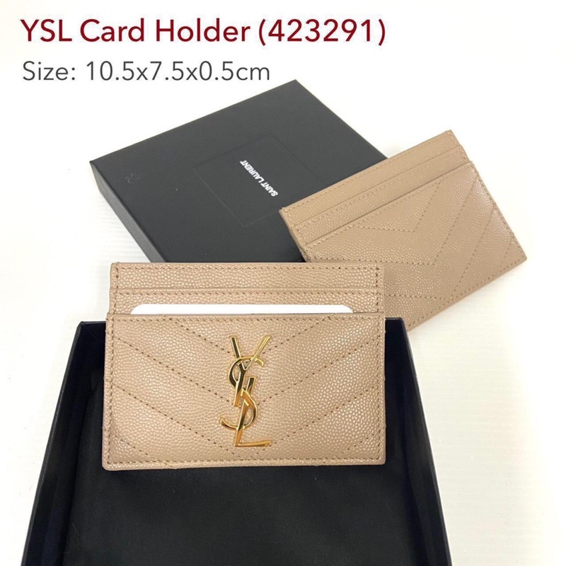 ถูกที่สุด ของแท้ 100 Ysl Card Holder - nalinbrands - ThaiPick