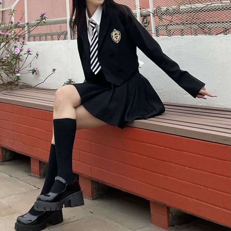 Mary Jane รองเท้าหนังขนาดเล็กน้องสาว retro ฟองน้ำเค้กหนา jk รองเท้าหญิง loli lolita LO ชุด ...