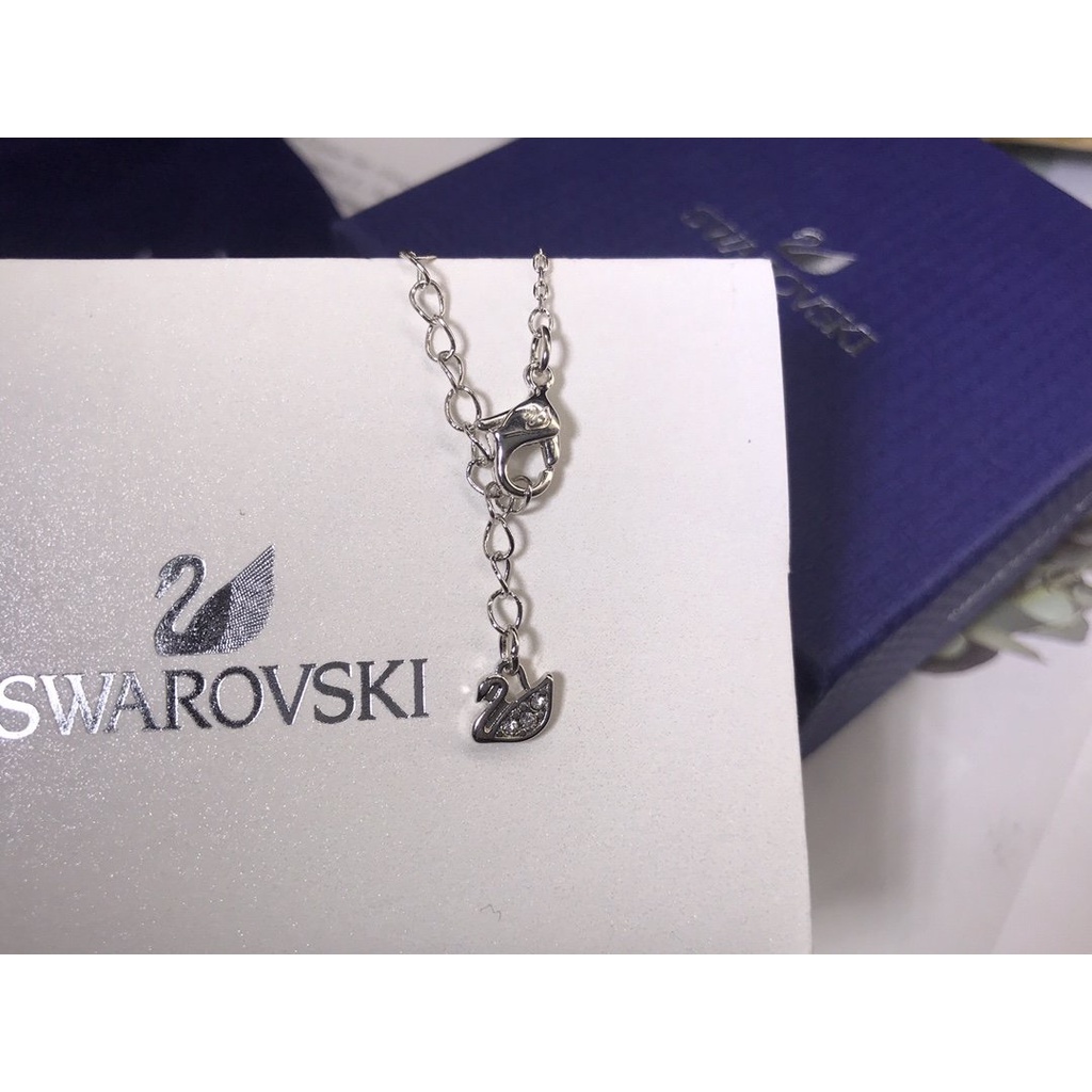 SWAROVSKI Long blue swan necklace - dennis.th - ThaiPick
