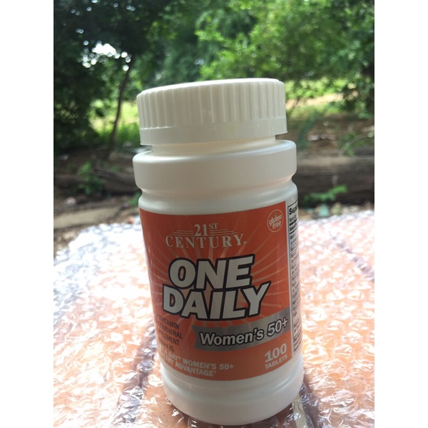 21 st Century One Daily Womens 50 วิตามินรวมสำหรับผู้หญิง ขนาด 100 ...