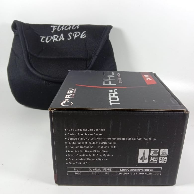 Reel Fugu Tora Pro 2000 อุปกรณ์ด้ามจับโลหะสําหรับร่างกาย - medi_ikmah.th - ThaiPick