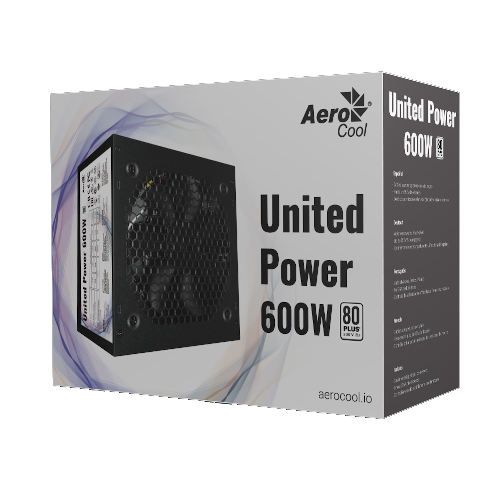 AEROCOOL United Power 600W Power supply | Shopee Thailand