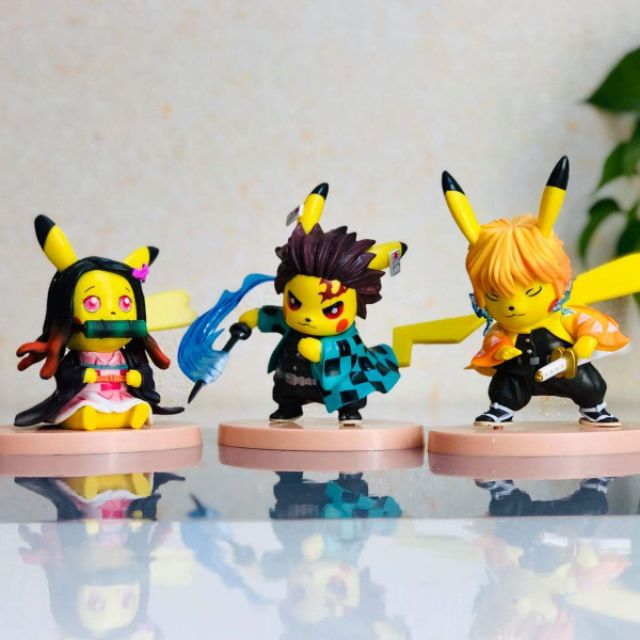 Demon Blade GK cos Pikachu Youdouzi My Wife Saitaka Tanjiro Statue ...