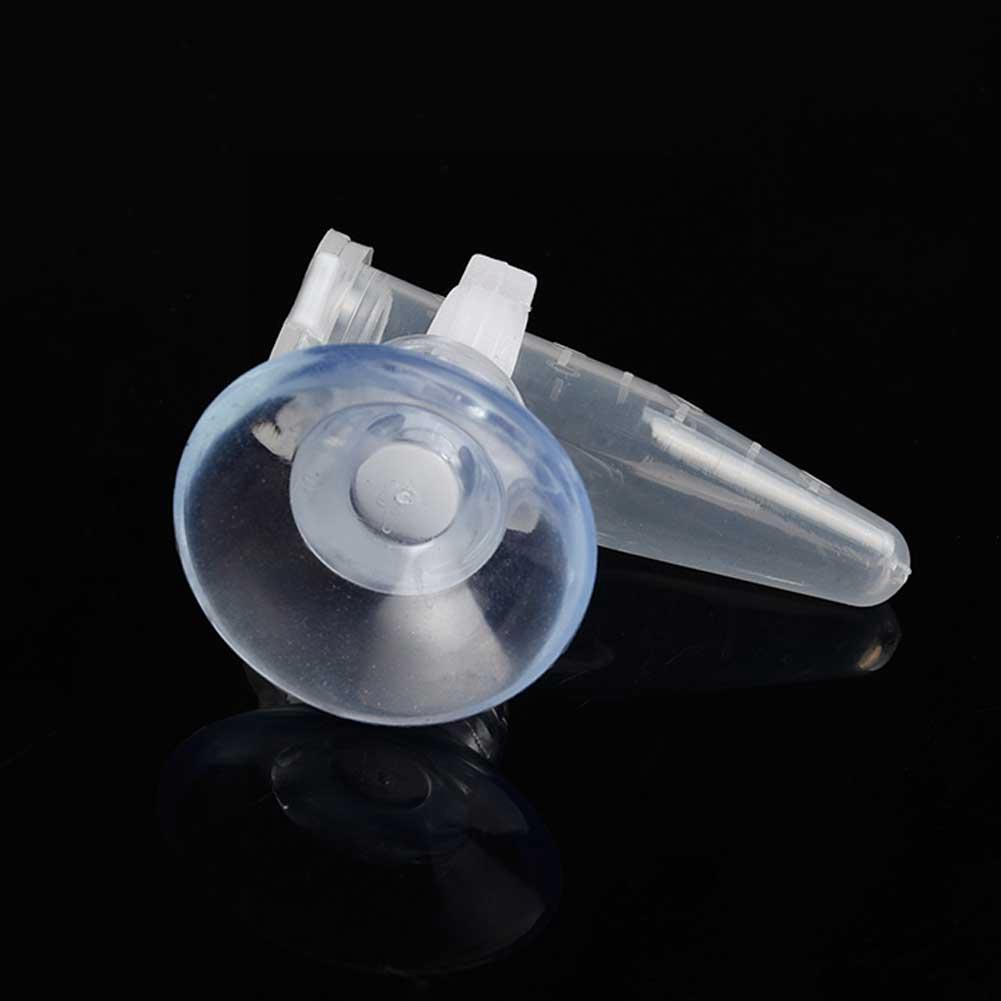 HE Mini Automatic Fish Feeder Tapered Aquarium Red Worm Feeding Feeder ...