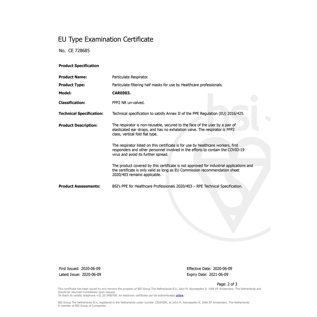 FUXIBIOหน้ากากอนามัยทางการแพทย์️กล่องม่วง แบบซองใส 6ชิ้น FFP2มาตรฐานยุโรปเทียบเท่าN95 ...