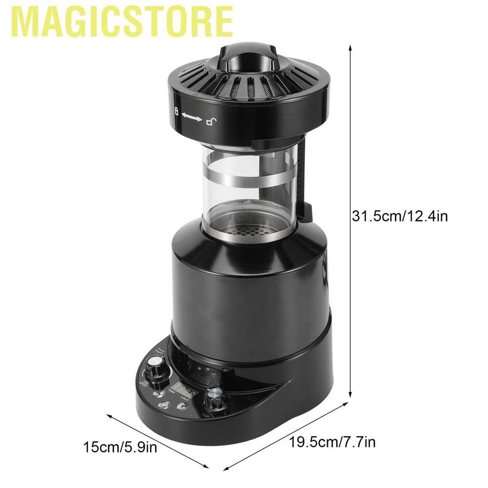 Magicstore Electric Coffee Roaster Home Automatic Roasting Machine EU ...