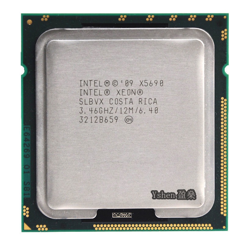 Xeon X5680 X5690CPU ชิปแยกชิ้นส่วน 1366 พิน Intel - km4ajsvfvm - ThaiPick
