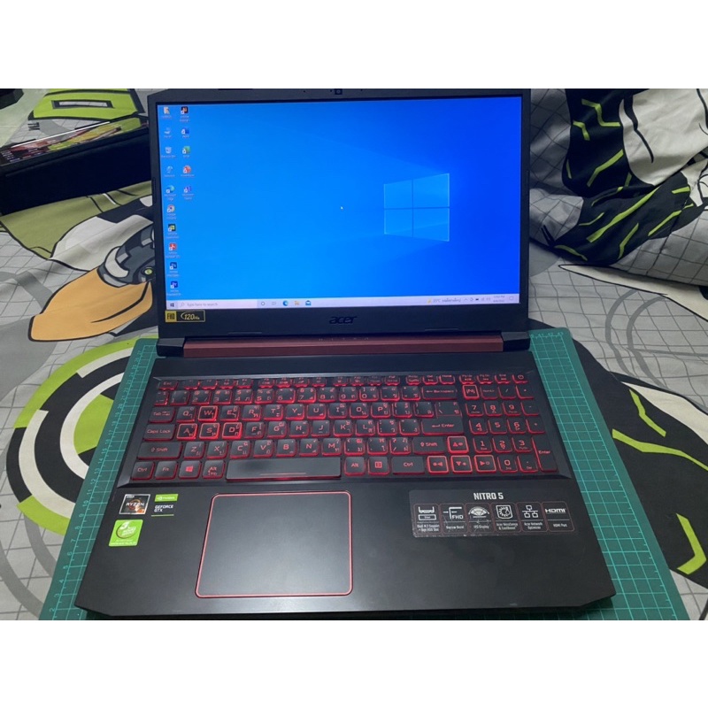 (มือสองสภาพดี มีประกันศูนย์) Nitro5 AN515-43-R0T3 อัพแรม 16 แล้ว ...